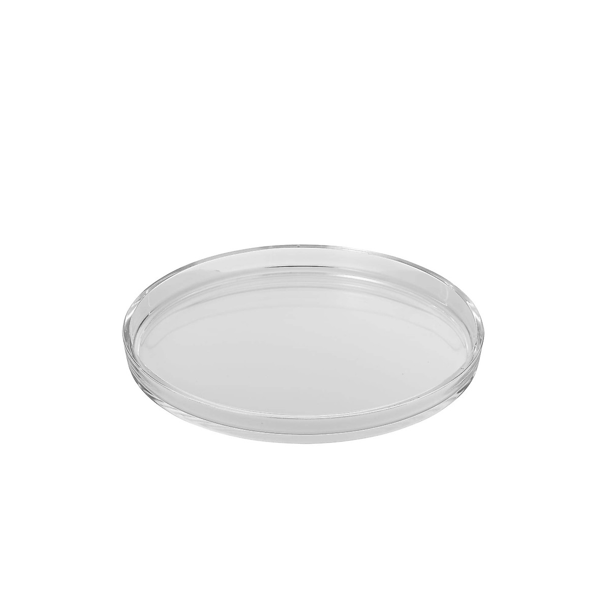 Libbey Urban Story 3-Piece Multi-Size Nesting Glass Tray Set, 8.6-inch, 10.6-inch, 12.5-inch