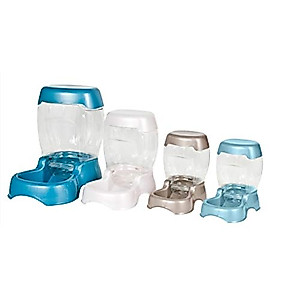 Petmate Pet Cafe Feeder Dog and Cat Feeder Pearlescent Colors 3 Sizes