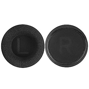 Geekria Comfort Velour Replacement Ear Pads for AKG K540, K545, K275, K267, K182, K167, K175, K245 Headphones Ear Cushions, Headset Earpads, Ear Cups Repair Parts (Black)