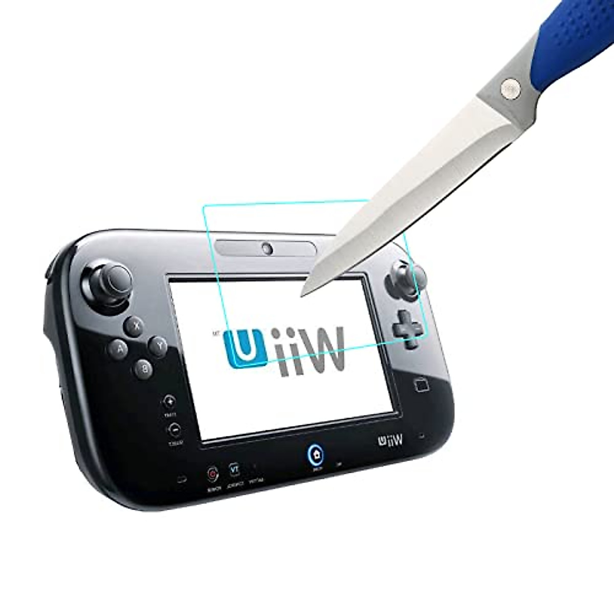 Mr.Shield [3-Pack] Screen Protector For Nintendo Wii U Console [Tempered Glass] [Japan Glass with 9H Hardness] Screen Protector with Lifetime Replacement