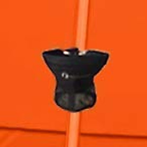 Red Suricata Family Beach Tent & Beach Canopy & 2 Beverage Holders Bundle - UPF50 UV Sun Shade Shelter (Medium, Orange)