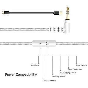 Riwbox Bluetooth Headphones, XBT-880 Wireless Bluetooth Headphones Over Ear with Microphone and Volume Control Wireless and Wired Foldable Headset for iPhone/iPad/PC/Cell Phones/TV (White&Gold)
