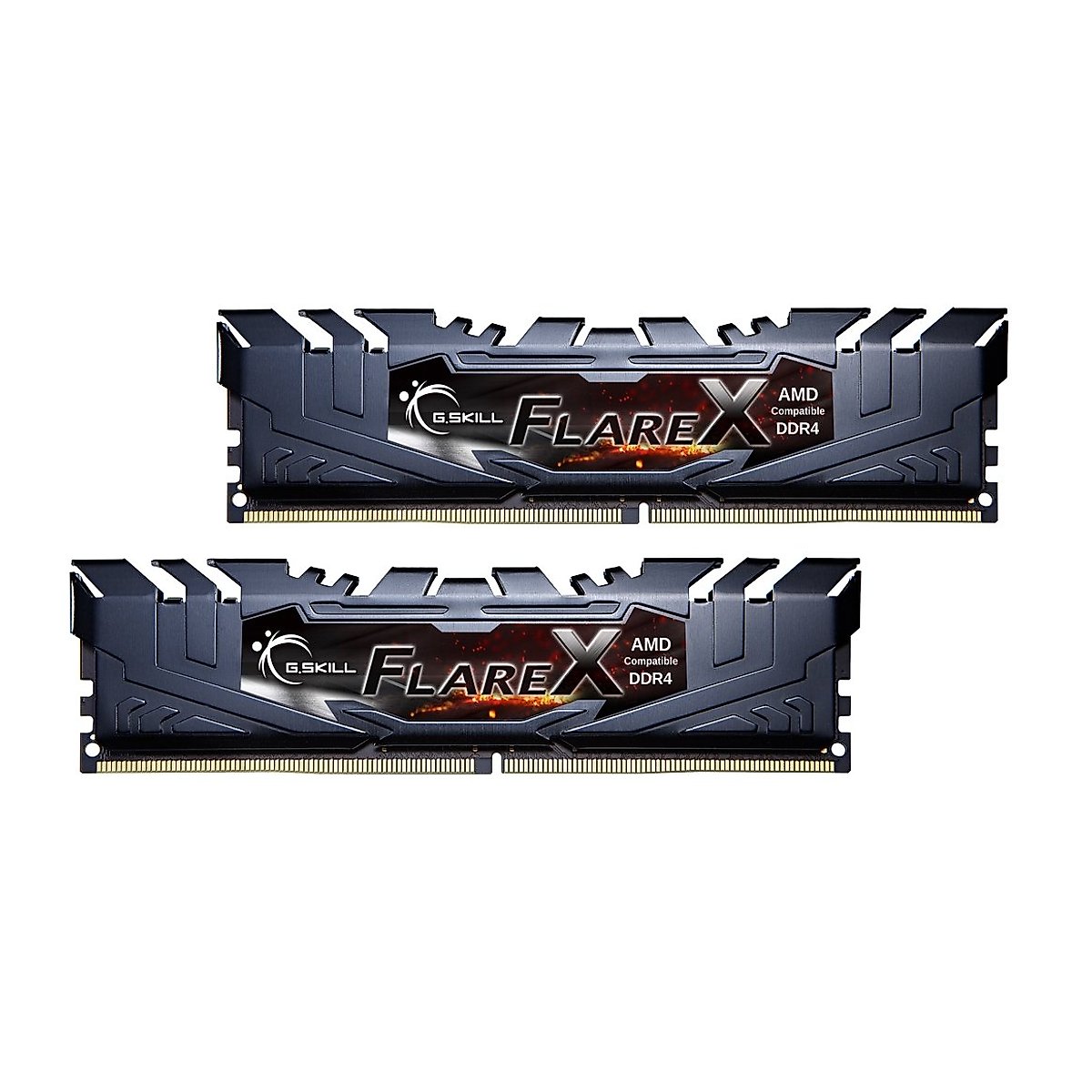 G.Skill Flare X Series 16GB (2 x 8GB) 288-Pin DDR4 2400 (PC4 19200) for AMD Ryzen Desktop Memory Model F4-2400C15D-16GFX