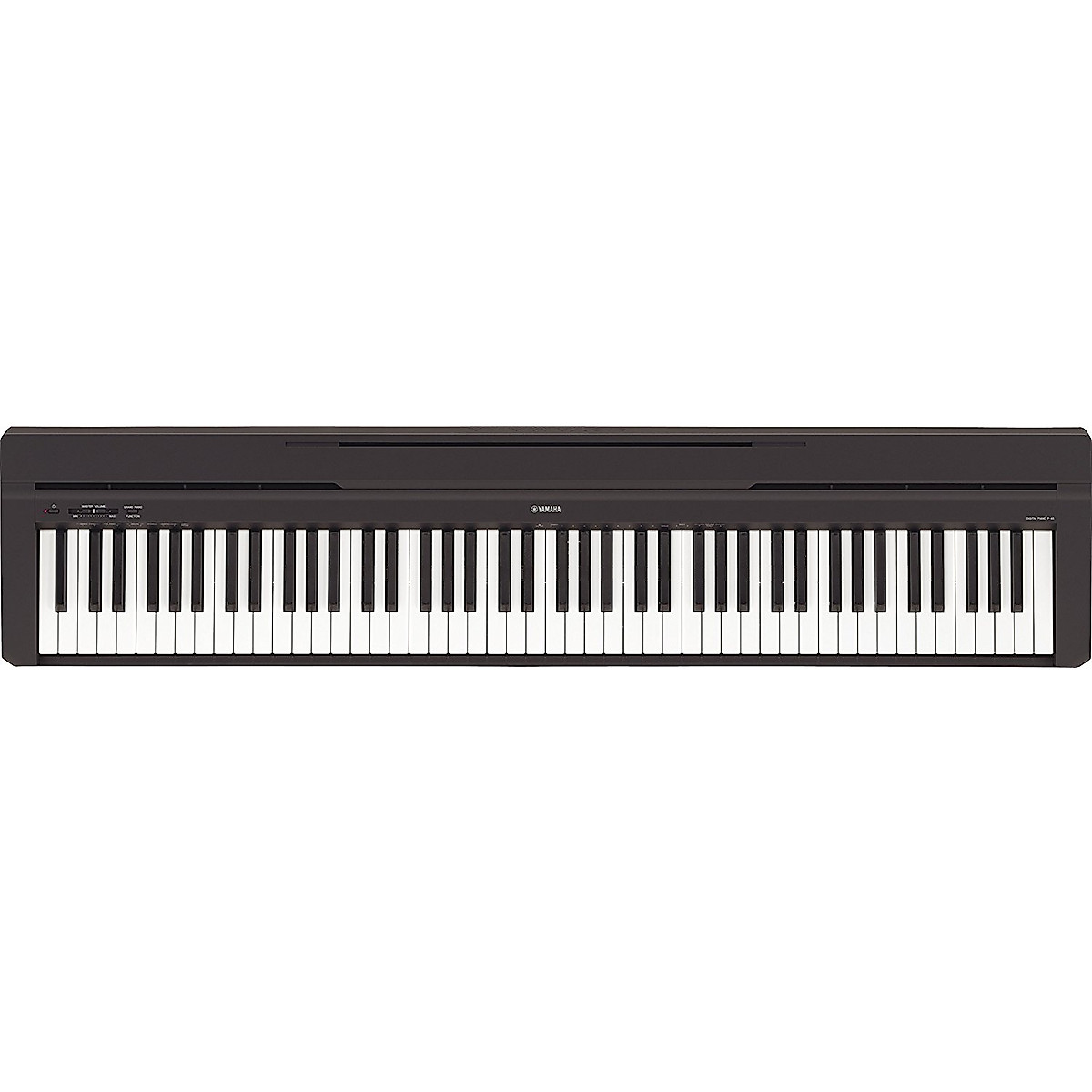 YAMAHA P45 88-Key Weighted Digital Piano Home Bundle With Wooden Furniture Stand And Bench