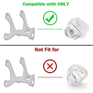 2PCS Fabric Frame Compatible with WP Frame, Fabric Frame Compatible with WP Headgear, Universal Size