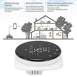 VTOSEN Smart WiFi Thermostat for Water & Electric Floor Heating, Gas Boilers - 16A, AC90-240V