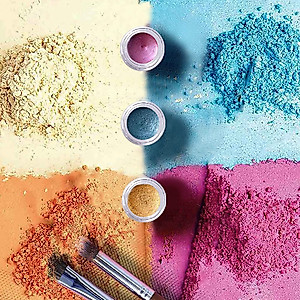 55Pcs 5 Grams Sample Containers with Lids and Labels, Small Little Mini Tiny Containers, Clear Acrylic Plastic Sample Jars for Cosmetic, Creams, Makeup, Nails, 5g/5ml Empty Round Sample Containers