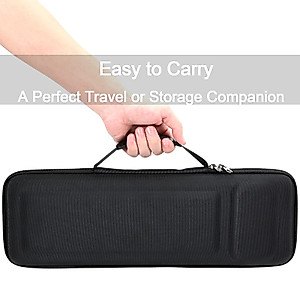 RAIACE Hard Storage Case Compatible with Apple Magic Keyboard + Magic Mouse. (Case Only) - Black