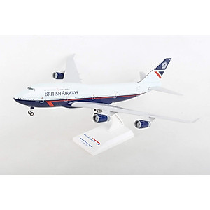 Skymarks Daron British 747-400 1/200 w/Gear Landor Livery 100 Years (SKR1030)