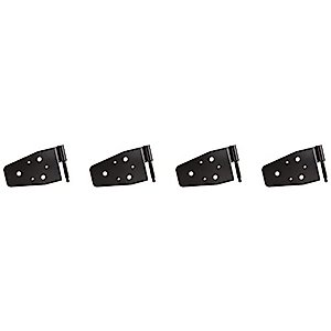 Rugged Ridge 11202.01 Door Hinge Kit, Black, Set for 87-06 Jeep Wrangler YJ/TJ/LJ