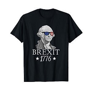 Brexit 1776 George Washington Revolution USA Independence T-Shirt