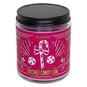 White Barn Bath and Body Works, 1-Wick Candle w/Essential Oils - 7 oz - 2020 Holidays Scents! (Crushed Candy Cane)