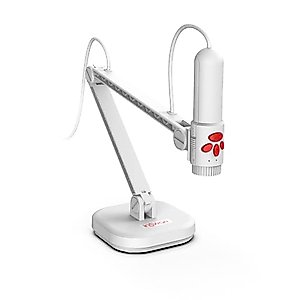 INSWAN INS-3 Detachable USB Document Camera for Teachers, built-in Mic, Light, Dual-Mode Autofocus, Windows, MacOS,Chromebook Compatible for Remote Teaching, Distance Learning, Webcam Web Conferencing