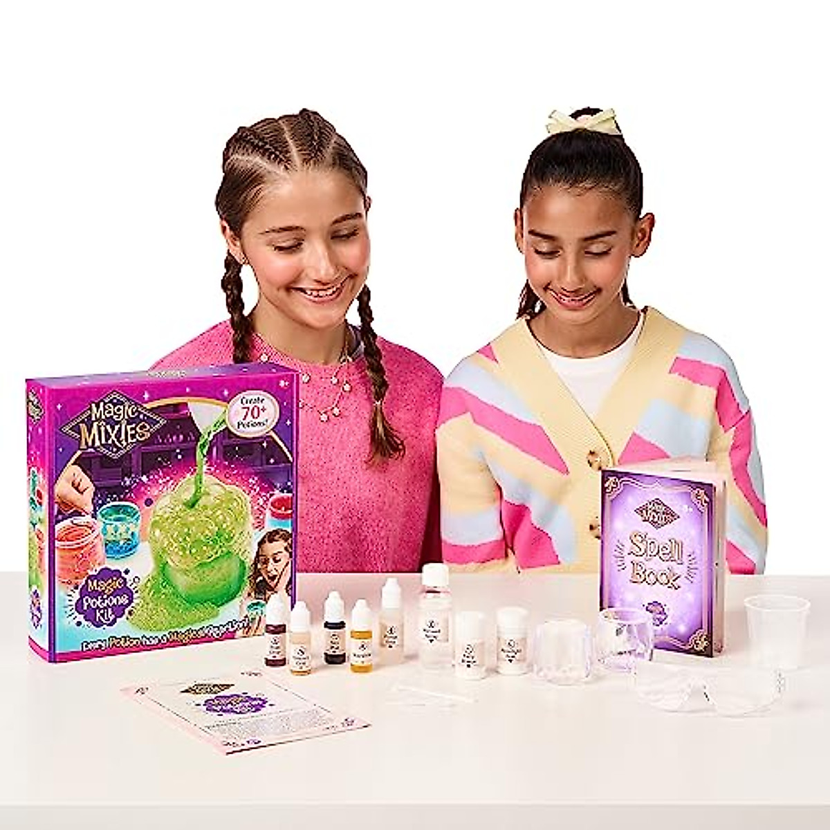 Magic Mixies Magic Potion Kit. Children Can Follow Their Spell Book and Mix Ingredients to Create Over 70 Magic Potions. Make Potions That Fizz, Bubble and Magically Change Form!