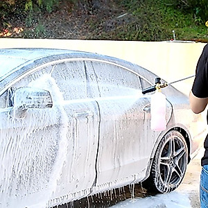 Masterson's Car Care MCC_110_16 Mystic Snow Foam Car Wash Soap - Mega Foam Shampoo For Foam Cannons, Foam Guns, And Bucket Washes - Cleans Cars, Trucks, Motorcycles, RV (16 oz.)