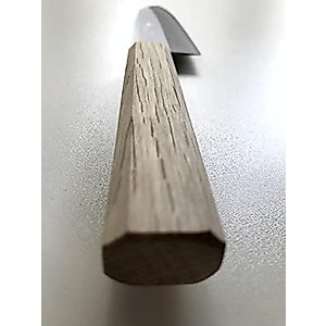 Goh Umanosuke Yoshihiro Small Santoku Knife, silver,brown