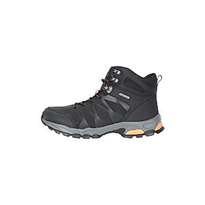 Mountain Warehouse Trekker II Mens Softshell Waterproof Hiking Boots Black 13 M US Men