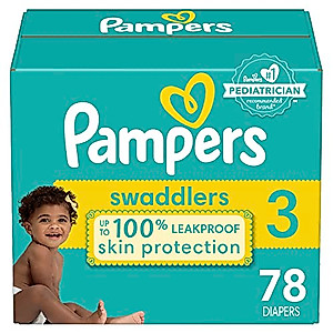 Pampers Swaddlers Active Baby Diaper Size 3 78 Count