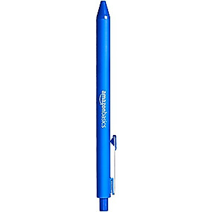 Amazon Basics Retractable Ballpoint Pen - Assorted Colors - 24-Pack