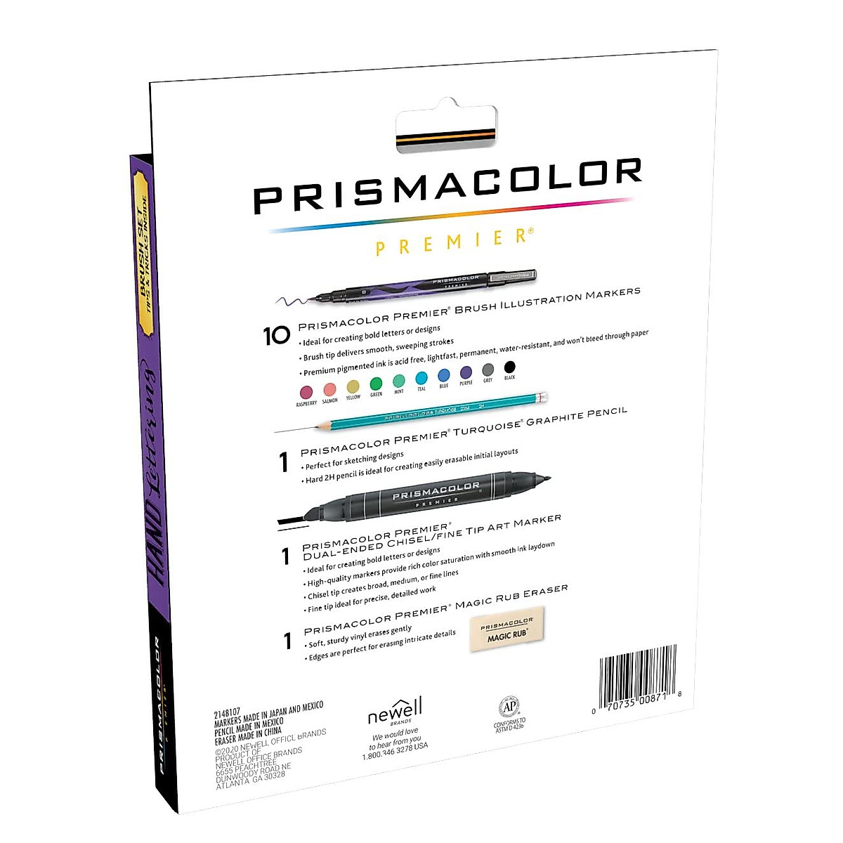 PRISMACOLOR MKR SET 13 ILLUSTRATION - BRUSH LETTERING
