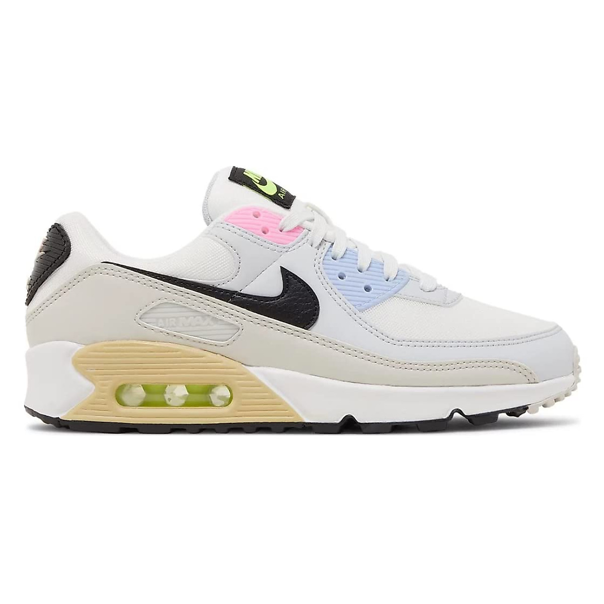 Nike Womens Air Max 90 Pastel Sz 9 Women Summitwhite/Black Light Bone