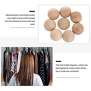 iplusmile 200PCS Cedar Balls Camphor Balls Fresh Scented Sachets Clothes Moth for Closets Drawers Clothes Storage