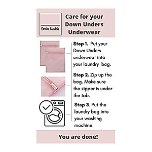Down Unders Laundry Bag in Blush Pink