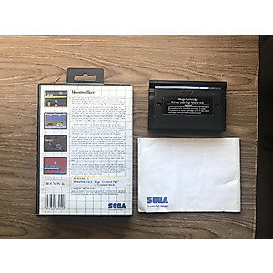 Michael Jackson’s Moonwalker for Sega Master (Complete with box and manual)