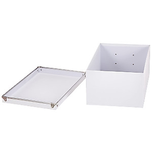 Zeller 17951 5-Piece Box Set Cardboard, White