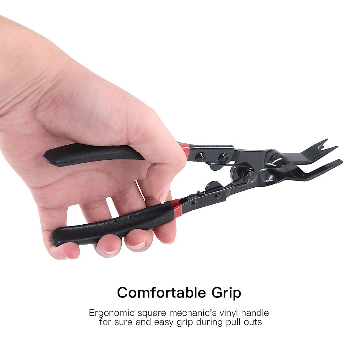 Glarks Universal Auto Door Car Upholstery Trim Clip Removal Plier Tool Door Panel Trim Clip Removal Tool Plier for Car Door Panel