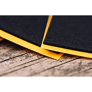 SPITBOARDS® Fingerboard Tape 38mm x 110 mm (1mm Thick) 5pcs Uncut Shape for fingerboards or fingerskate Best Foam Griptape