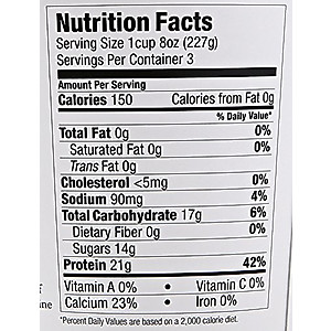 siggi’s Icelandic Strained Nonfat Yogurt, Vanilla, 24 oz. – Thick, Protein-Rich Yogurt Snack