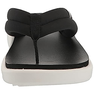 Koolaburra by UGG Women's Alane FLIP Flop, Black, 9