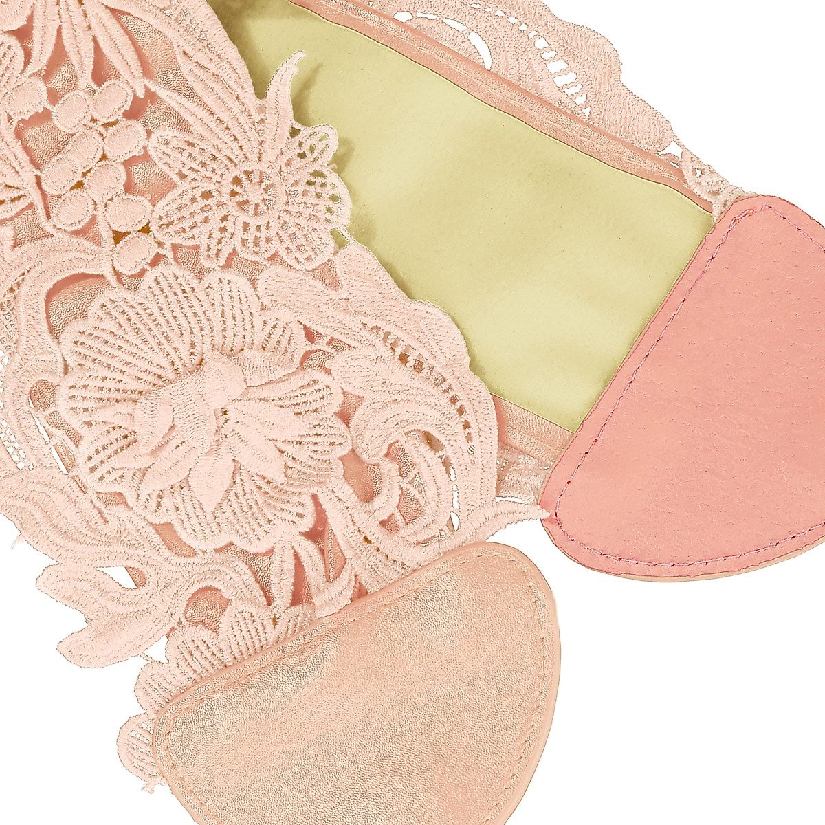 Allegra K Womens Lace Wide Waist Belt Wrap Around Obi Croset Belts Bowknot 65-80cm/25.59-31.50" Pink