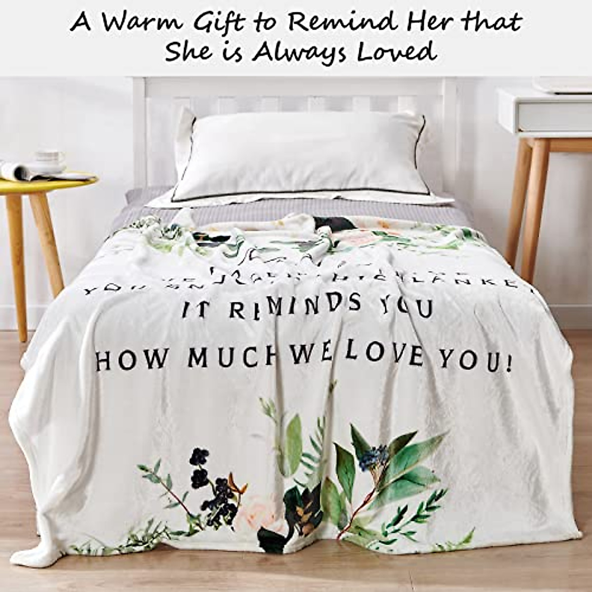 Gifts for Mom, Mom Gifts, Mother's Day Blanket Gifts for Mom, Mom Birthday Gifts, Birthday Gifts for Mom, Mom Birthday Gifts from Daughter Son Soft Throw Blanket 60" x 50"