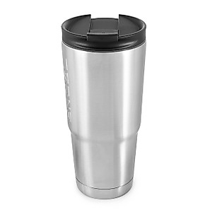 ENGEL ENGT22 22 Ounce Stainless Steel Vacuum Insulated Drinking Coffee Smoothie Beverage Spill Proof Tumbler Travel Mug, Silver