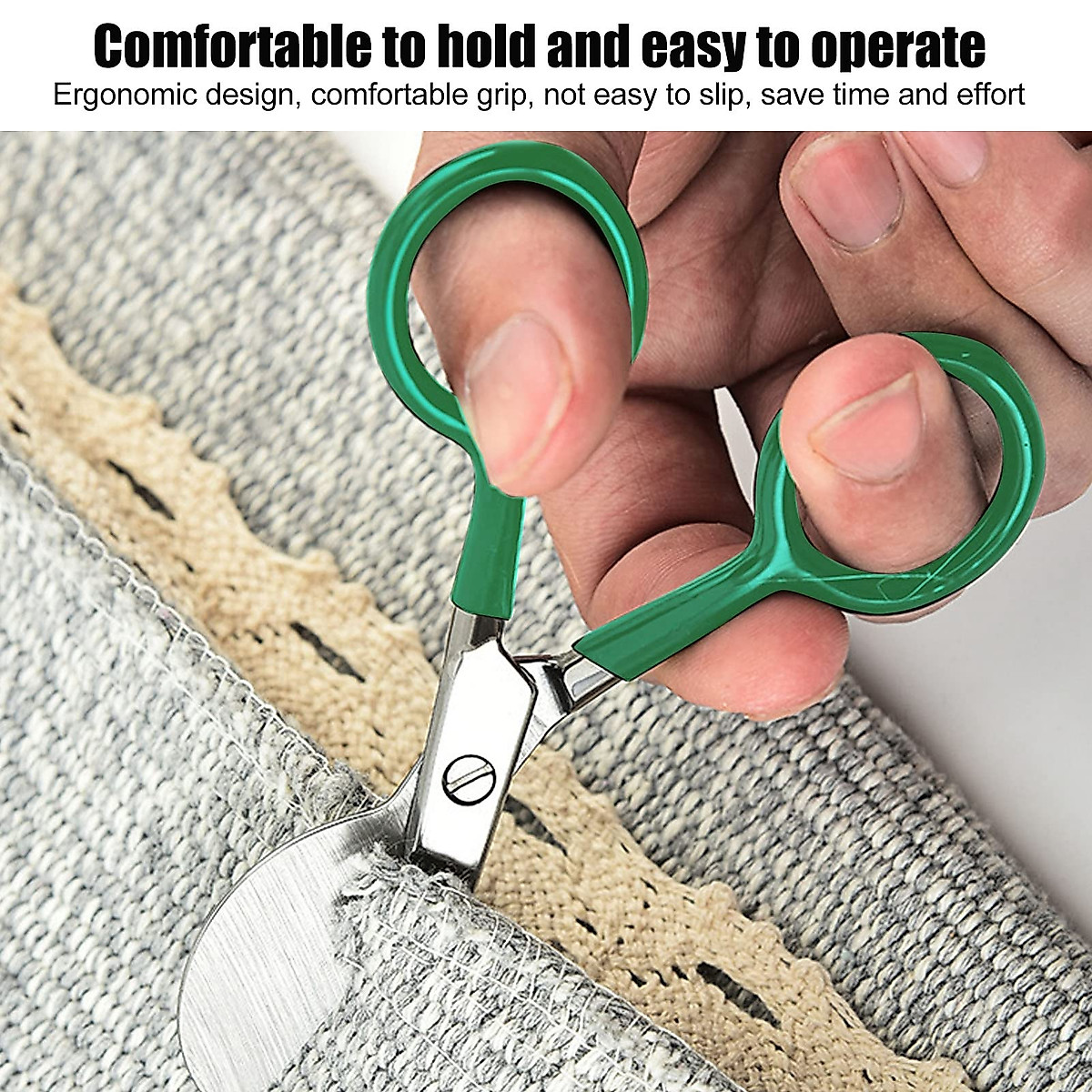 Carpet Cutter, Easy To Grip Ergonomic Handle Stainless Steel Duckbill Shaped Tufting Carpet Scissors for Decal Work for Rug Making