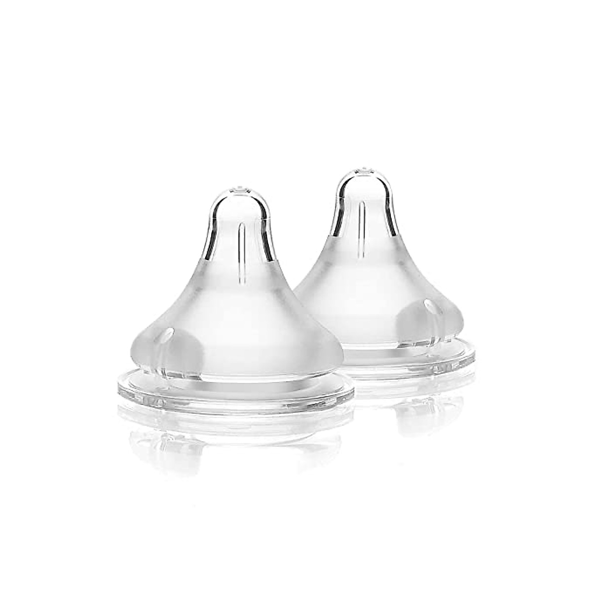 Lansinoh Natural Wave Nipples, 6 Count, Medium Flow