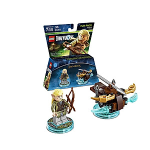 Scooby Doo Team Pack + The Lord Of The Rings Legolas + Gimli + Gollum + The Legend Of Chima Cragger Fun Packs - LEGO Dimensions - Not Machine Specific