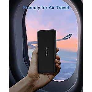 HenHot Power Bank, 65W 20000mAh Laptop Portable Charger - Fast Charging USB C PD 3.0 External Battery Pack Compatible with MacBook, Steam Deck, iPad, iPhone 14/13/12 Pro Max, Galaxy, Google Pixel