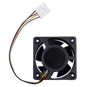 GeeekPi 2-Pack Fan for NVIDIA Jetson Nano, DC 5V 4020 Cooling Fan 40mm×40mm×20mm with Dual Ball Bearing PWM Speed Adjustment Strong Cooling Air Fan with 4PIN Reverse-Proof Connector