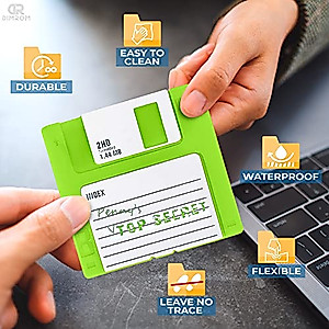 Floppy Disk Coasters for Coffee Table - 6Pcs Floppy Disks Cute Coaster Table Coasters for Drinks Absorbent Table Mat - Funny Coasters for Drinks Coffee Table Coasters Cup Coasters for Table Decor