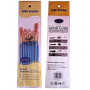 Woodland Scenics Static Grass, 4mm Light Green, 7mm Light Green, 4mm Straw, and 7mm Medium Green (Pack of 4) - with Make Your Day Paintbrushes