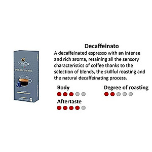 Gran Caffè Garibaldi Nespresso* compatible capsules (Decaf, 60 Count)