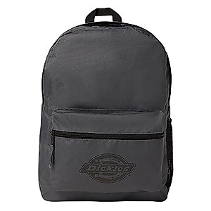 Dickies Logo Backpack, Charcoal, One Size