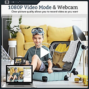 Digital Camera,Kids Camera with 32GB Card,Nsoela FHD 1080P 44MP Compact Vlogging Camera,Point and Shoot Camera 16X Digital Zoom, Portable Mini Kids Camera for Teens Students (Black)