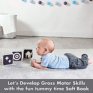 Tiny Love Black & White Gymini Infant Activity Play Mat With-Book, Magical Tales, Deluxe, 1