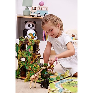 Papo -hand-painted - figurine -Wild animal kingdom - Gorilla -50034 -Collectible - for Children - Suitable for Boys and Girls- from 3 years old