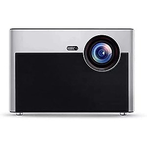 EYEARN Mini Projector, Video Projector Outdoor Movie Projector 3000L, LED Portable Home Theater Projector 1080P and 200" Supported, Compatible with PS4, Simple Operation, Sensitive, Will not be Stuck