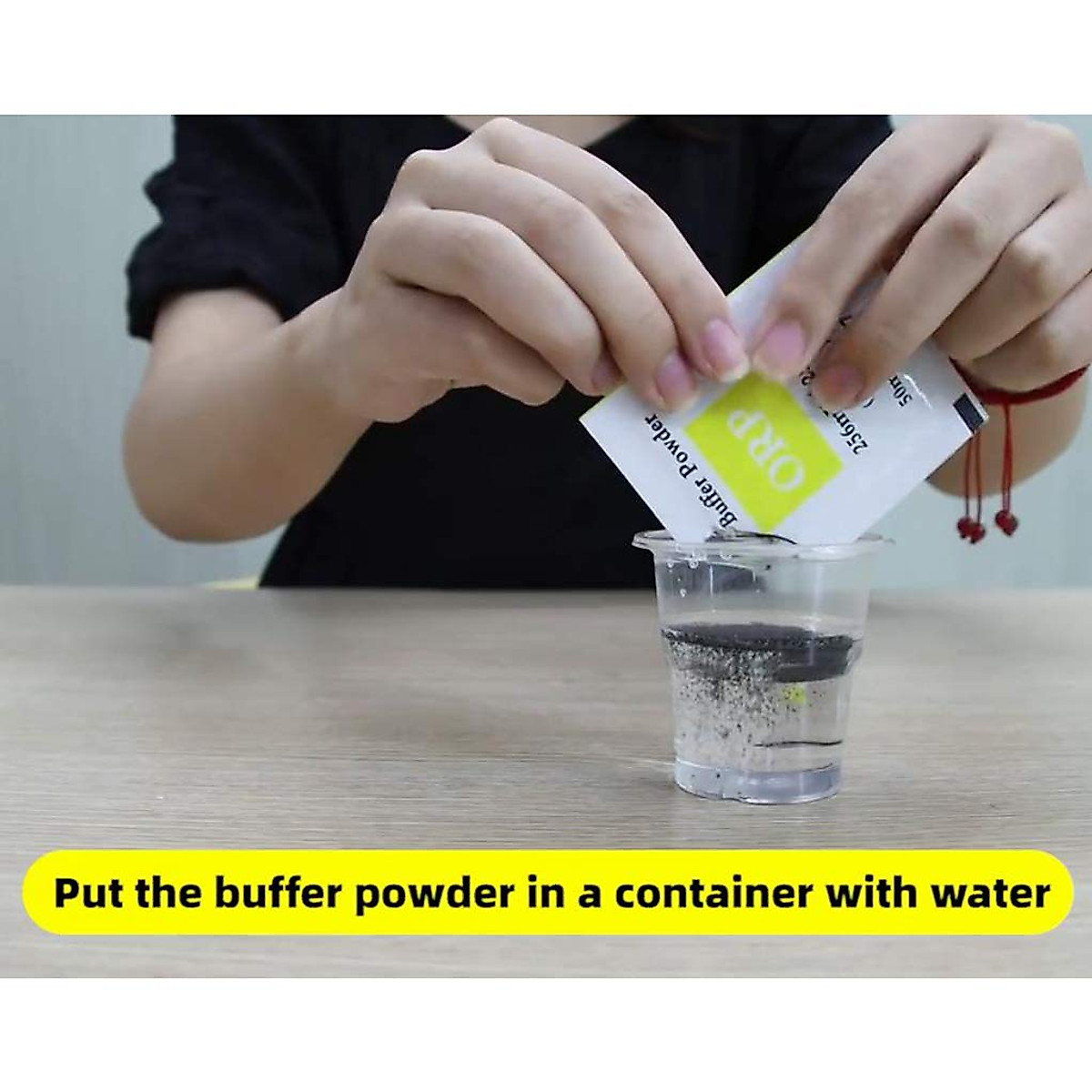 YIFEIJIAO,ORP Buffer Calibration Powder Redox Potential Analyzer Test Pen Calibration 256